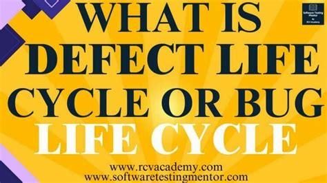 What Is Defect Life Cycle Or Bug Life Cycle Software Testing Mentor