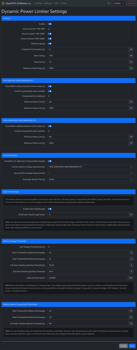 Dynamic Power Limiter (DPL) - OpenDTU-OnBattery Documentation