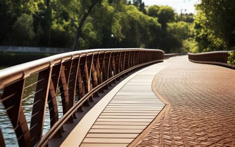 Premium Photo Advanced Composite Bridge Materials