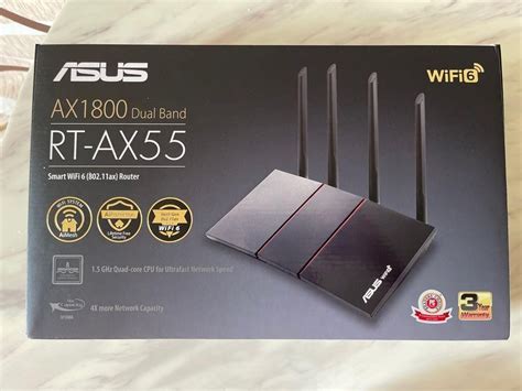 Bnib Asus Router Rt Ax Wifi Wireless Router Ax Computers Tech Parts Accessories