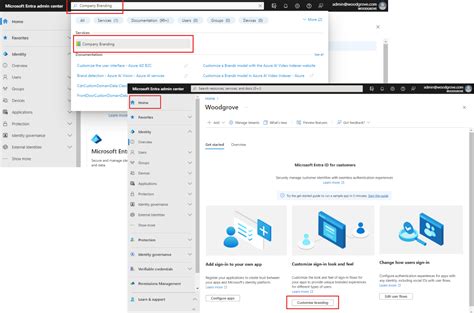 customize your branding for your customers microsoft entra external