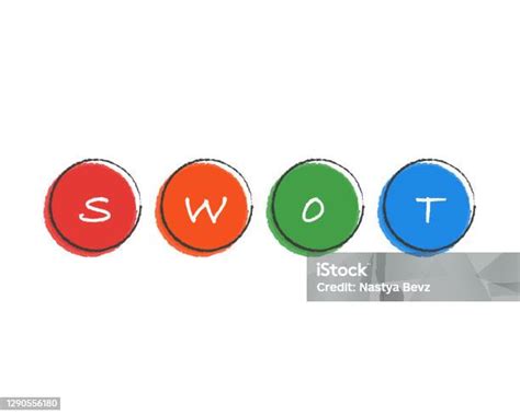 배너 swot 분석 개념 강점 약점 위협 및 회사의 기회 벡터 플랫 일러스트레이션 swot 분석에 대한 스톡 벡터 아트 및 기타