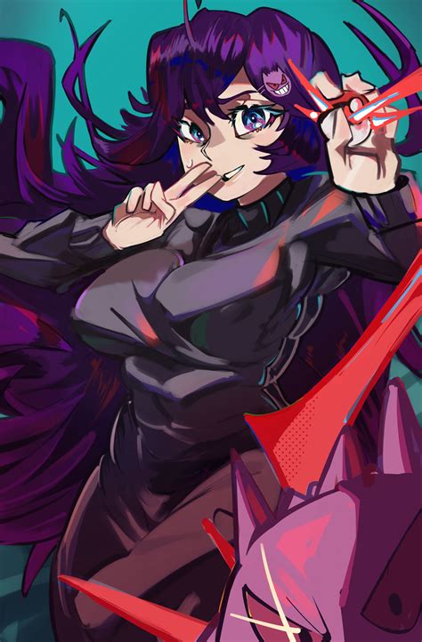 Hex Maniac And Gengar Pokemon And 1 More Drawn By Moxydraws Danbooru