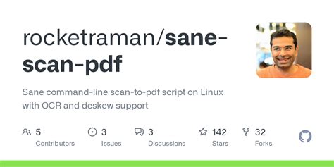 github rocketraman sane scan pdf sane command line scan to pdf