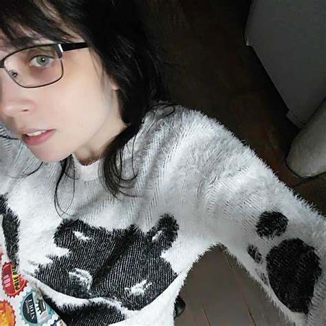 Shy Emo Girl With Black Hair