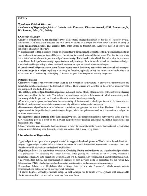 Final Unit 4 Pdf Bitcoin Computer Data Storage