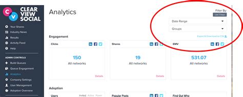 Analytics Improvements Now Introducing Custom Date Ranges Clearview
