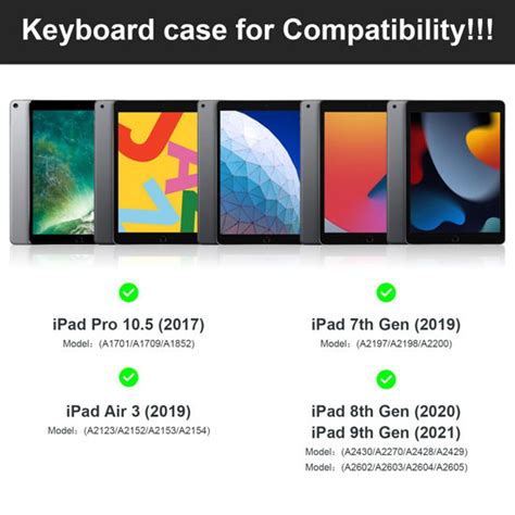 GetUSCart IPad Th Th Th Generation Case With Keyboard Inch IPad Air Case With