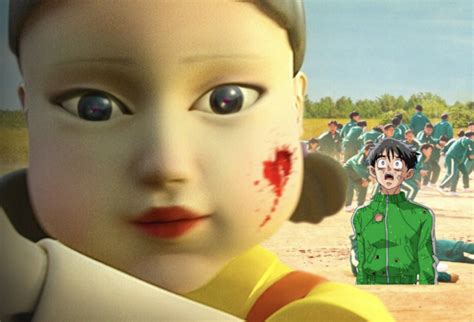 Gohan Plays Red Light Green Light Rningen