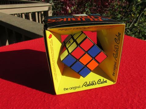 The Original Rubiks Cube 1980 Toy Ideal No Upc Code Rubix 2164 2