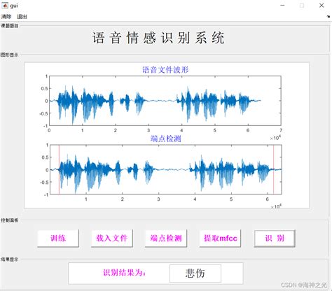 毕设题目：matlab语音情感识别 语音情绪识别大作业 csdn博客