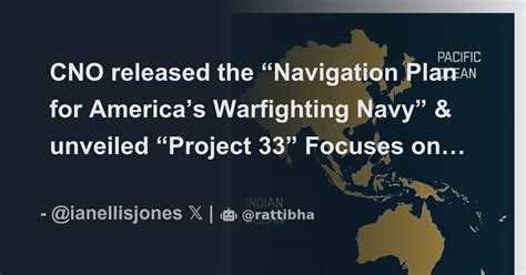 Cno Released The Navigation Plan For Americas Warfighting Navy