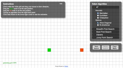 Path Finding Algorithm R