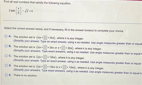 solved find all real numbers that satisfy the following