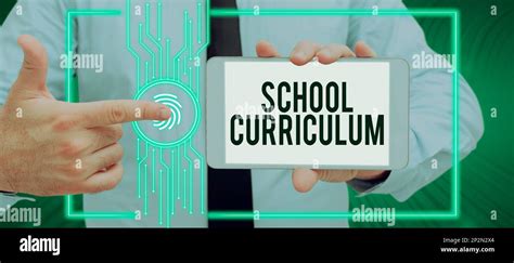 Conceptual Display Babe Curriculum Business Concept Designed To