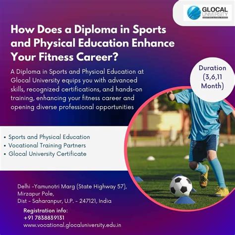 How Does A Diploma In Sports And Physical Education Enhance Your