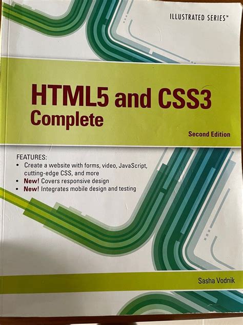 html5 and css3 complete 2nd edition textbook hobbies and toys books