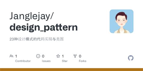 Github Janglejaydesignpattern 23种设计模式的代码实现与类图