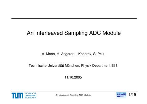 Pdf An Interleaved Sampling Adc Moduleindicogsideevent4388