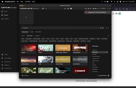 Komplete Kontrol Plugins Not Loading Community