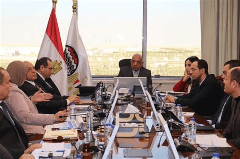 Dr Mahmoud Esmat Minister Of The Public Business Sector Held A
