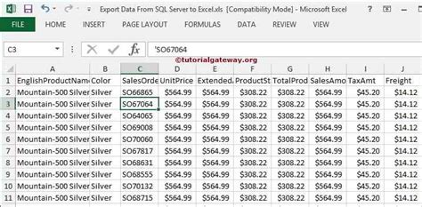 Export Data From SQL To Excel Using SSIS Import And Export