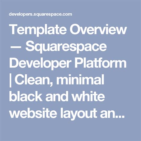 Squarespace Developer Platform