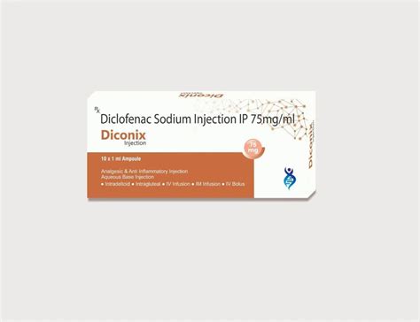 Diclofenac Sodium 75 Mg Ml Injection At ₹ 28 Piece Kala Amb Id