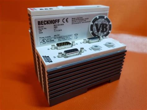 Beckhoff Bus Terminal Controller Bx3100 0000 Profibus Dp 672 26