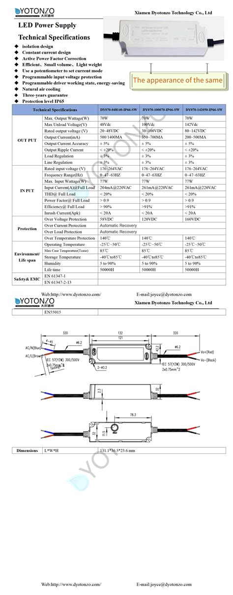 Mcu Program Control Adaptive Dimming 70w 120w 180w Ip66 Light Box Smps Mine Tunnel Dimming Led