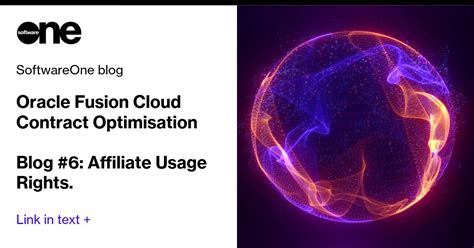 Oracle Oraclefusioncloud Cloudoptimisation Softwareone… Softwareone