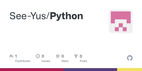 Github See Yuspython