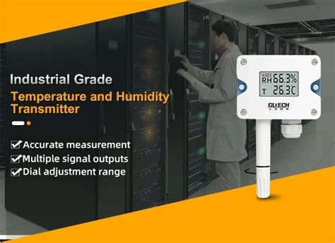 Industrial Iot Temp And Humidity Meter Smart Digital Portable Wireless