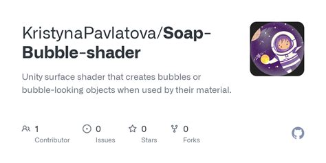 Github Kristynapavlatovasoap Bubble Shader Unity Surface Shader