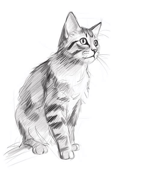 25 Realistic Cat Drawing Ideas And Tutorials For All Skill Levels