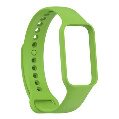 Malla De Silicona Compatible Con Reloj Xiaomi Redmi Smart Band Verde Lima