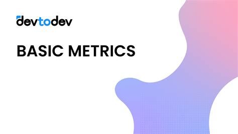 devtodev linkedin‘de devtodev basic metrics