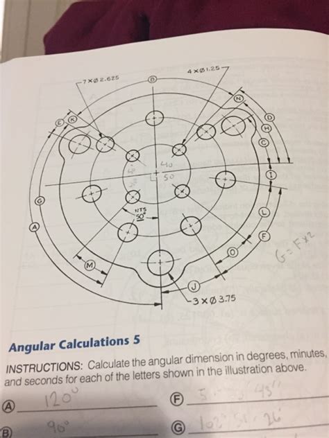 「7xd 2625 3×¢375 Angular Calculations 5