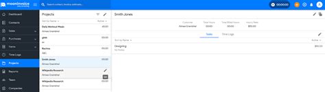 How Can I Edit A Project Moon Invoice Easy Invoicing