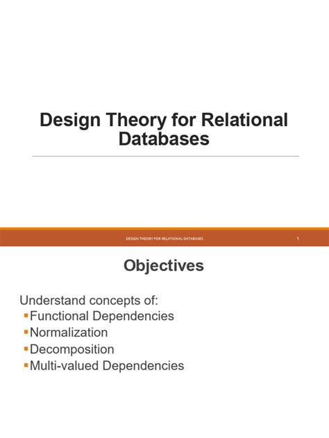 design theory for relational databases readmore pdf relational