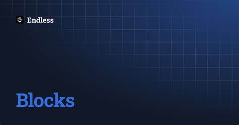 Blocks Endless