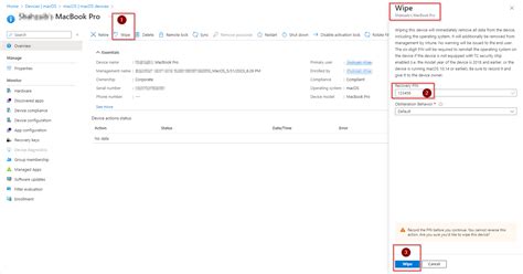 Wipe A Macos From Intune Thiago Beier🍁