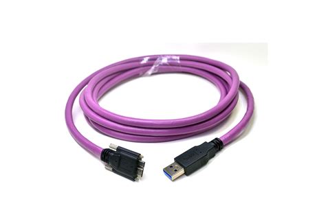 Usb3 0带锁紧螺钉的a型至micro B型电缆