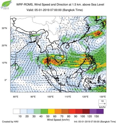 Wrf Roms Coupled Model Hydro Informatics Institute Hii