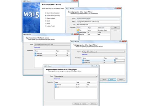 creating expert advisor