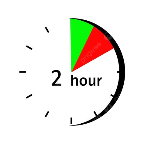 Red And Green Sectors Indicating A 2hour Time Frame On The Watch Dial