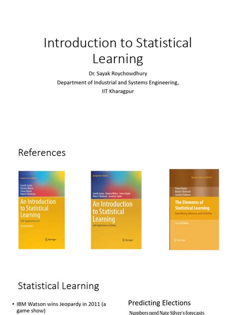 lec 01 introduction to statistical learning pdf statistical