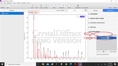 can we simulate xrd patterns researchgate