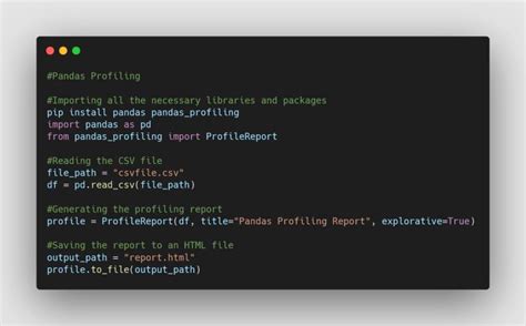 Github Dheerajsk26pandasprofiling Pandas Profiling Generates A