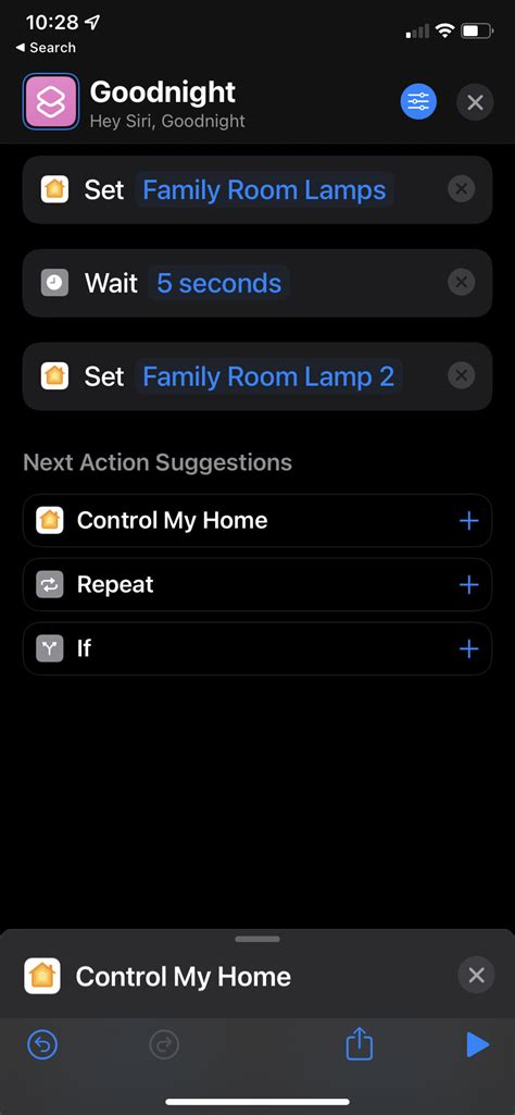 run a hubitat rule from home kit 🛎️ get help hubitat